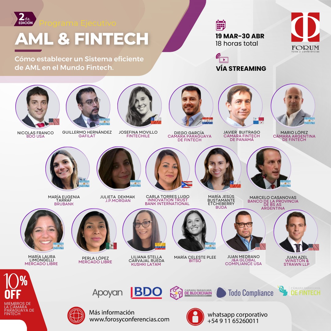 Forum. Programa Ejecutivo AML & FINTECH. - TODOCOMPLIANCE